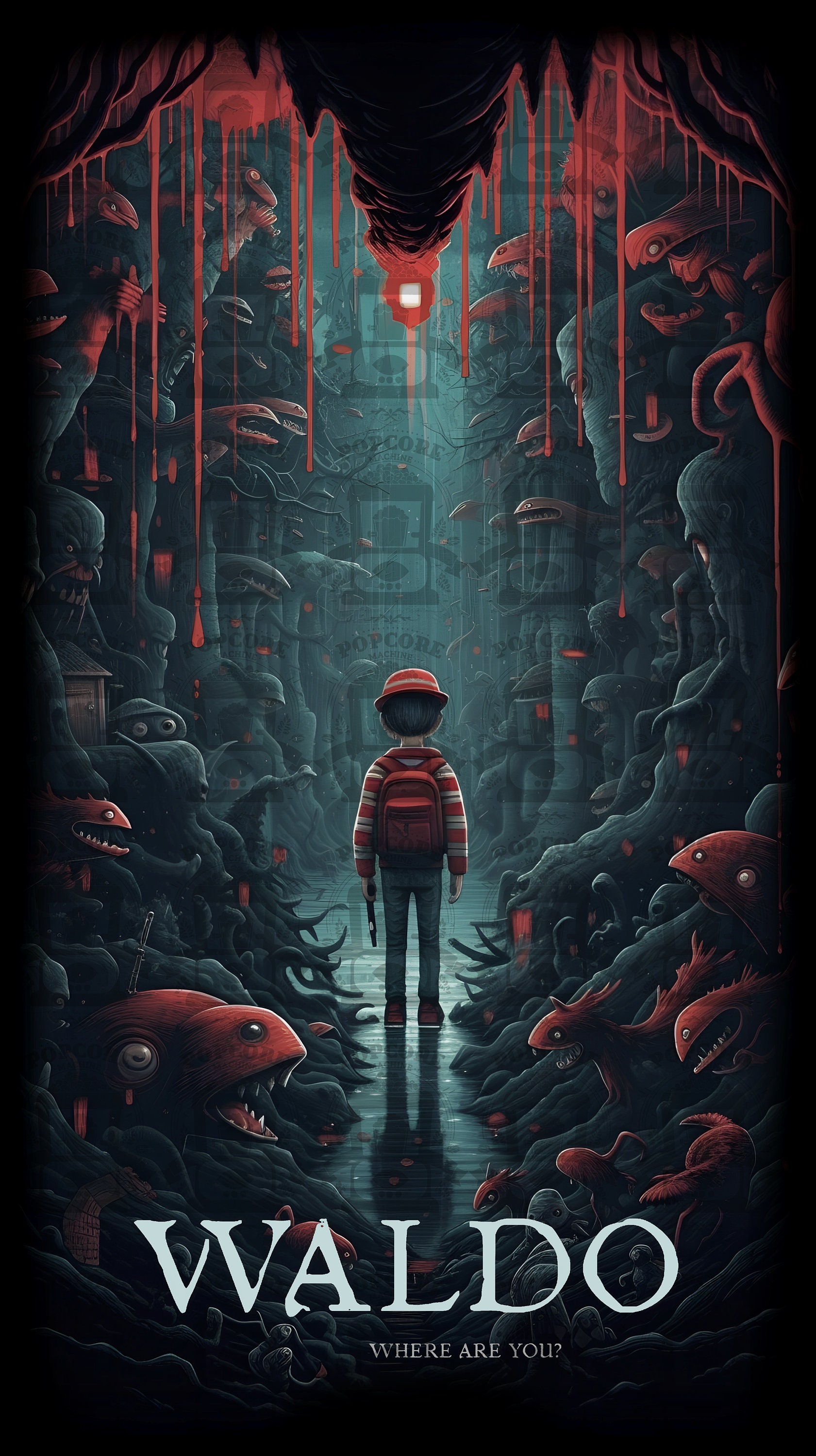 Wheres Waldo T Shirt, Waldo Tshirt, Vintage Shirt, Horror Apparel ...