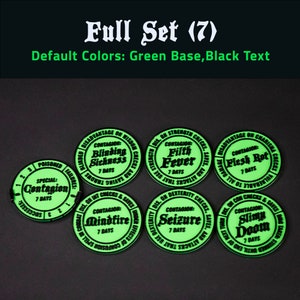 D&D 5e Spell Contagion Set | De/buff Tokens | Character Sheet Tracker ...
