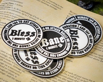 D&D 5e Druid Spells 0-4 Set De/buff Tokens Character Sheet Tracker ...