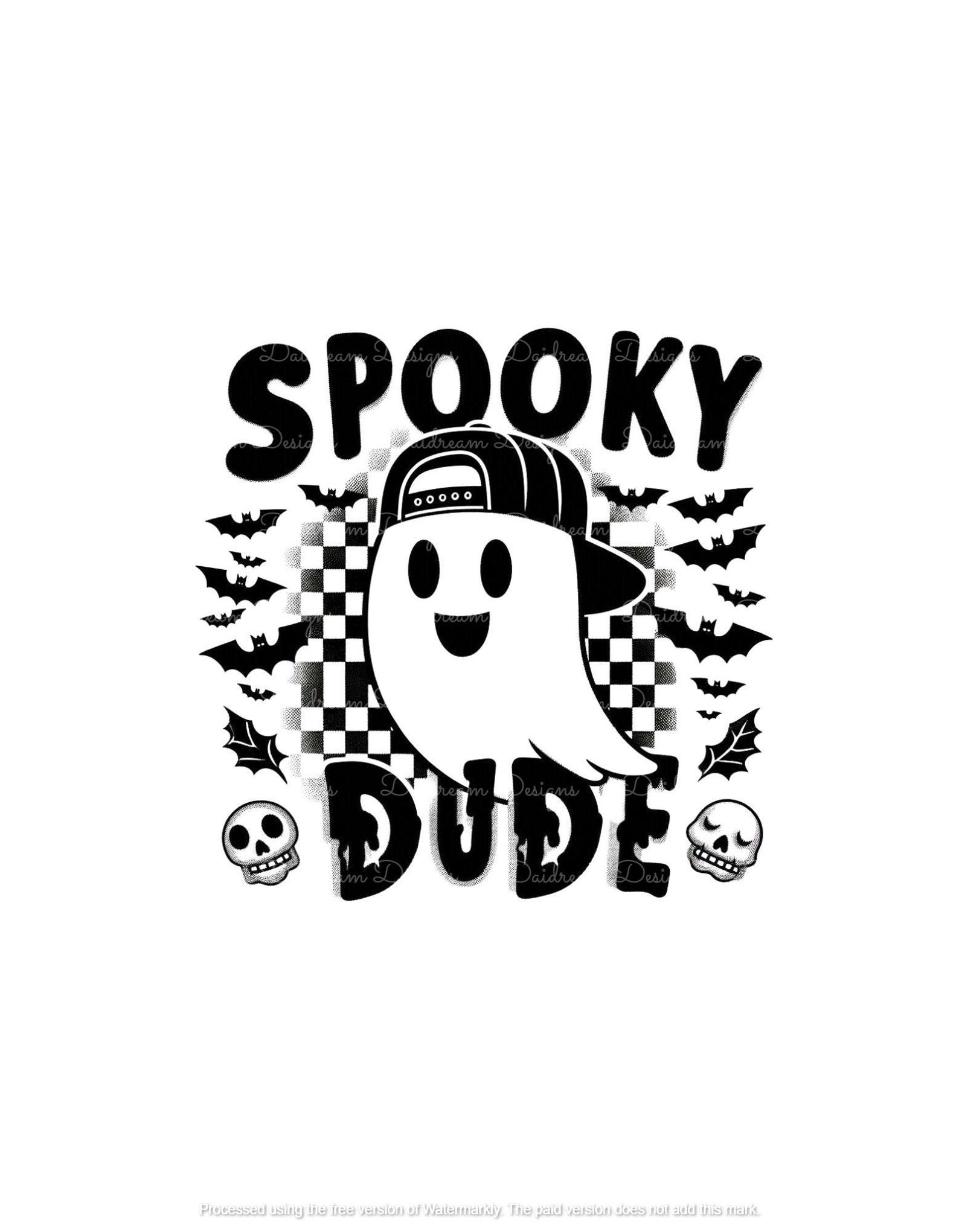PNG Spooky Dude Digital File - Etsy