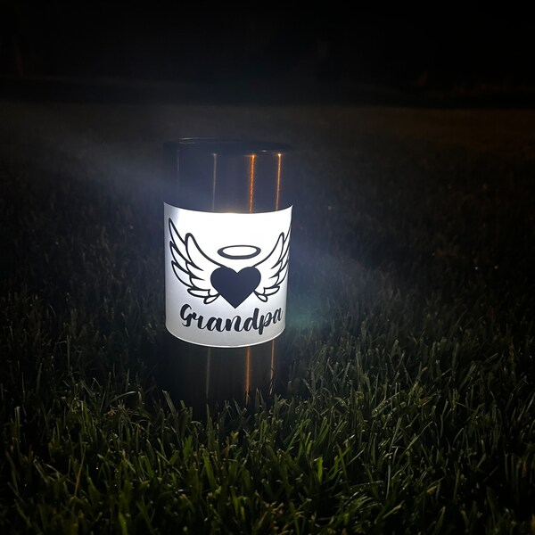 Solar Light Memorial - Etsy