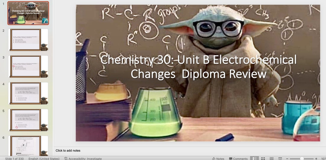 Unit B Electrochemistry Diploma Unit Review - Etsy