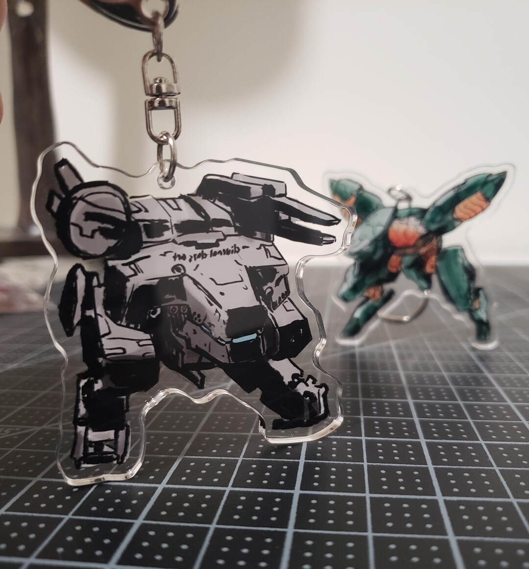 Metal Gear REX 2.5" Acrylic Keychain - Etsy