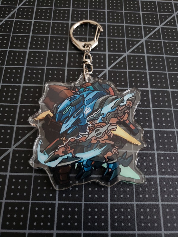 Rusty V.IV ACVI Armored Core Buddy Pilot Sticker - Etsy