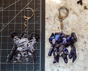 Rusty V.IV ACVI Armored Core Buddy Pilot Sticker - Etsy