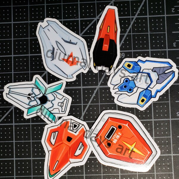 Gundam Sticker - Etsy