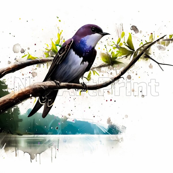 Purple Martin - Etsy