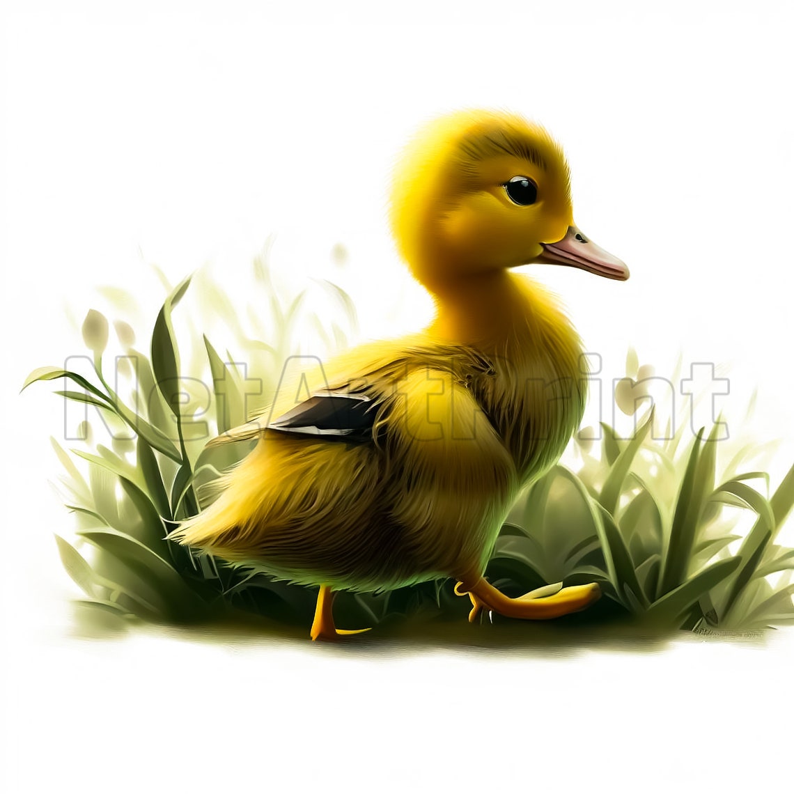 Baby Duck Clipart 30 JPG Set Cute Animal Domestic Ugly Duckling Picture ...