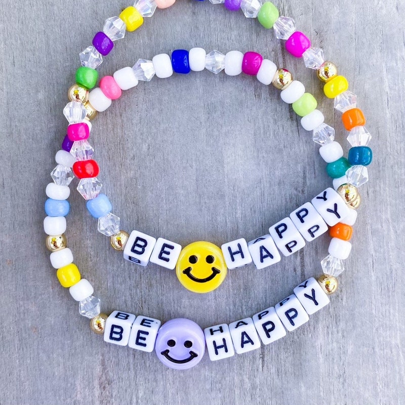 Smile Face Bracelet - Etsy
