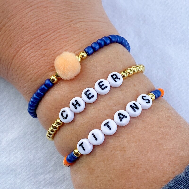 Cheer Bracelets - Etsy
