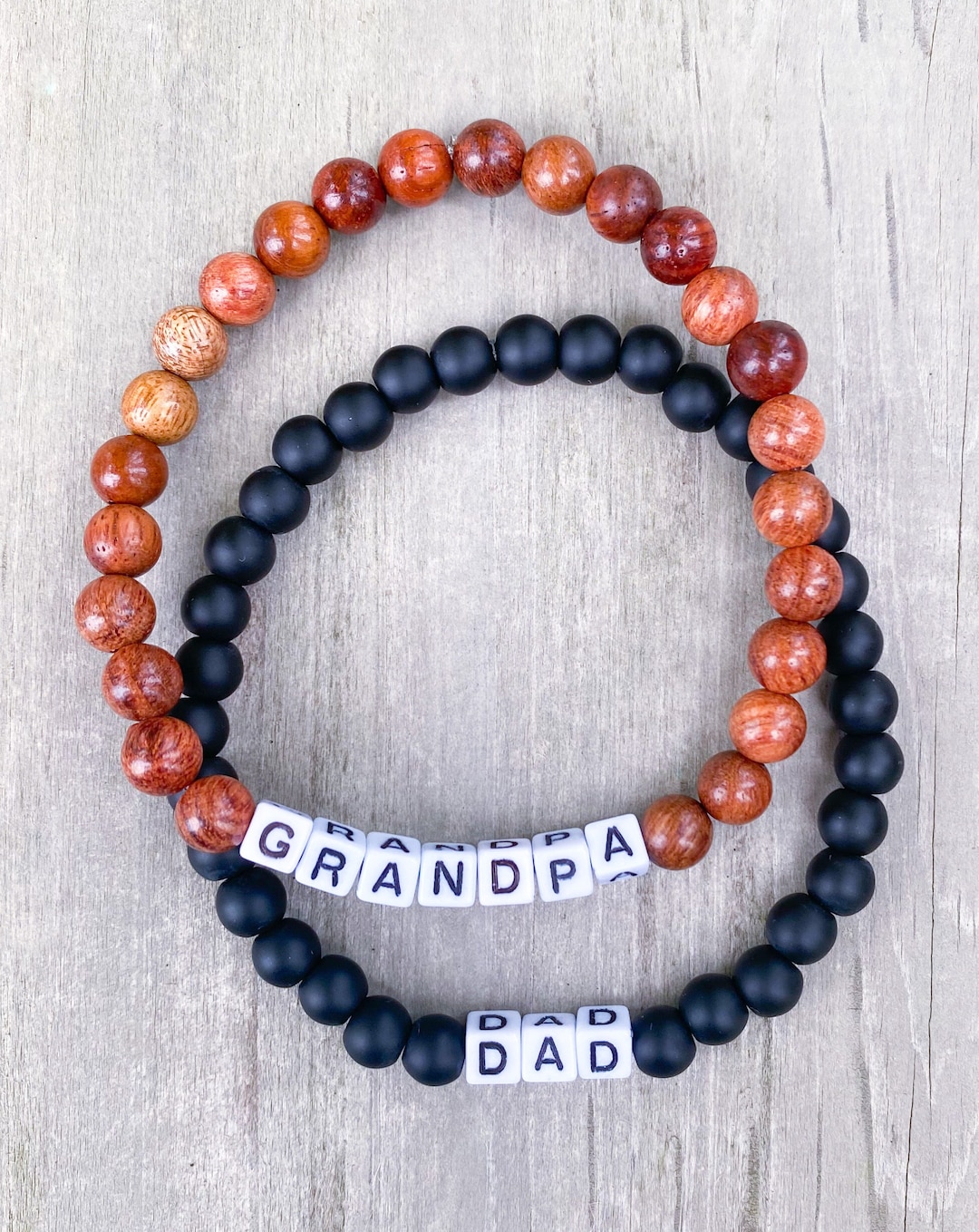 Dad Bracelet / Father Bracelet / Dad Gift / Best Dad Bracelet / Fathers ...