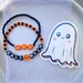 Halloween Bracelets / Halloween Beaded Bracelet Sets / Halloween Spooky ...