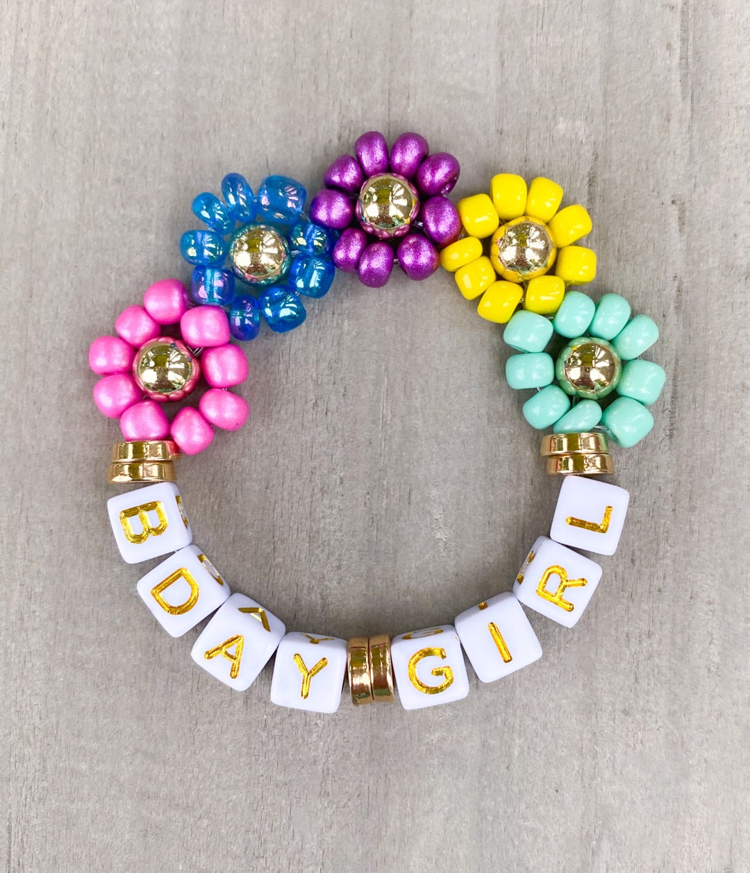 Birthday Girl Bracelet / Birthday Bracelet / Birthday Gift / Birthday ...