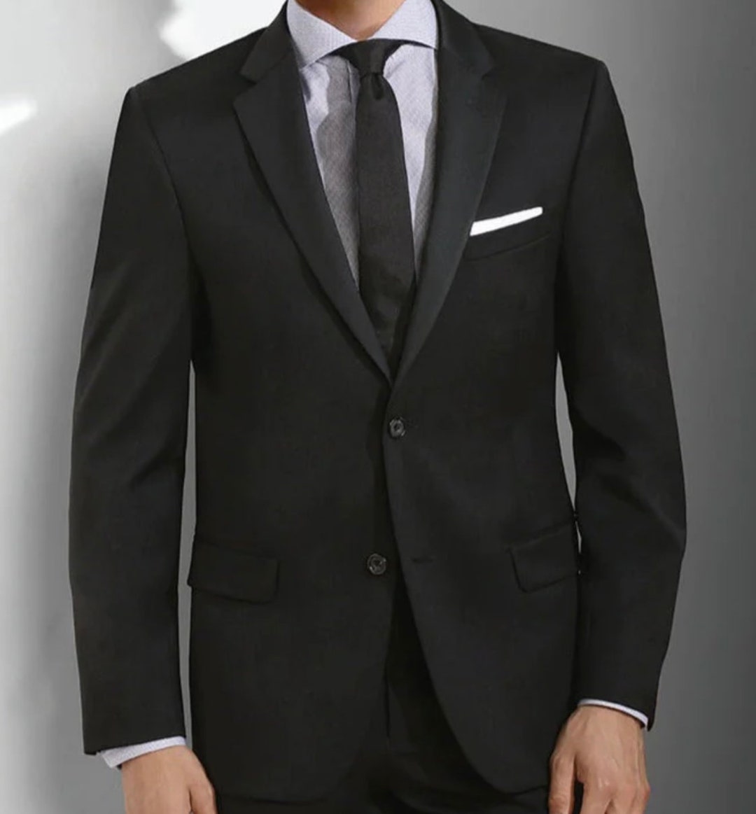 Suit / Mens / Black / Classic Fit / Wool / All Sizes / 36 to 54 / Reg ...