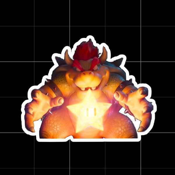 Bowser Sticker - Etsy