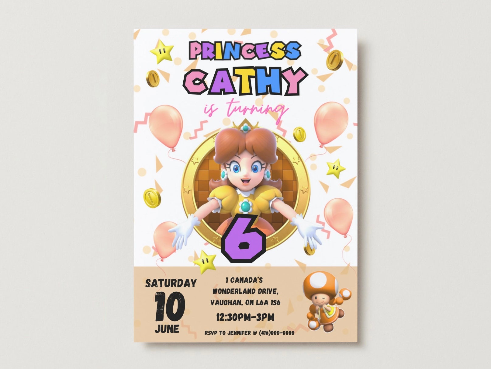 Princess Daisy Happy