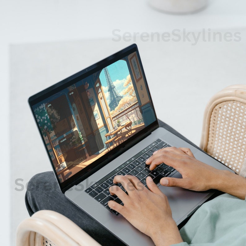 Paris Cafe Desktop Theme Pack | File Folder Icons for Mac and Windows ...