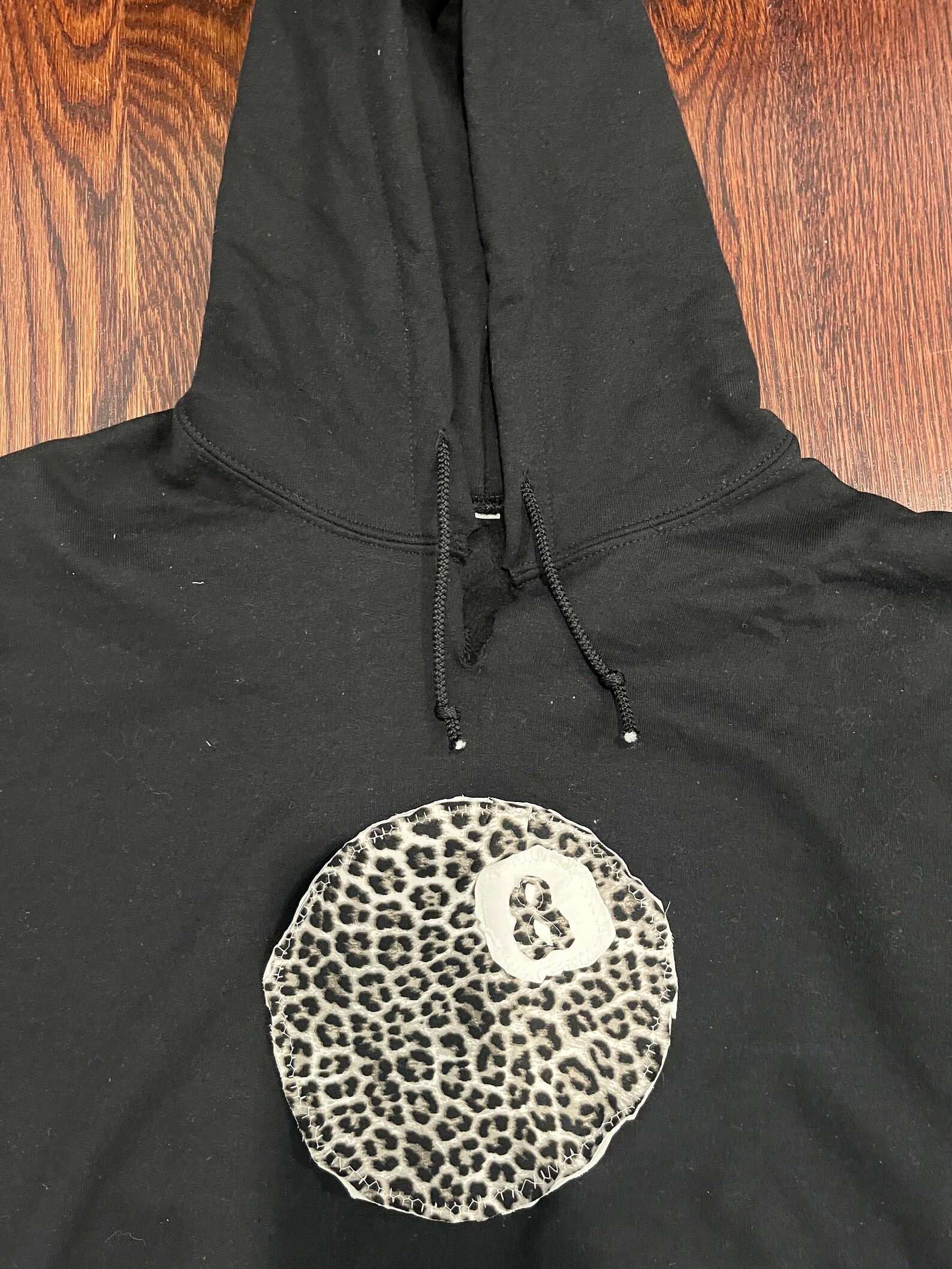 Handmade Leopard Print 8-ball Sweatshirt - Etsy