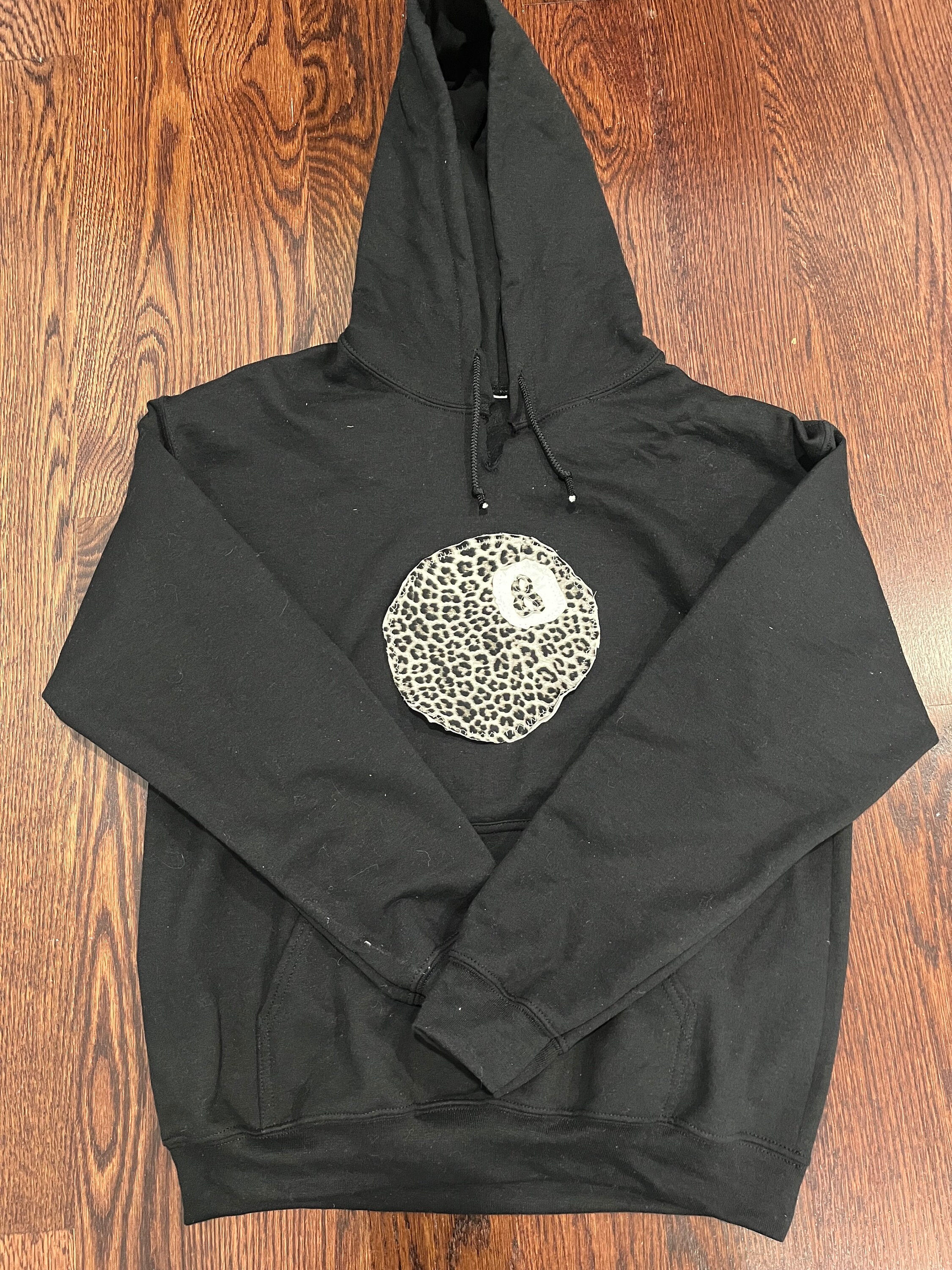 Handmade Leopard Print 8-ball Sweatshirt - Etsy