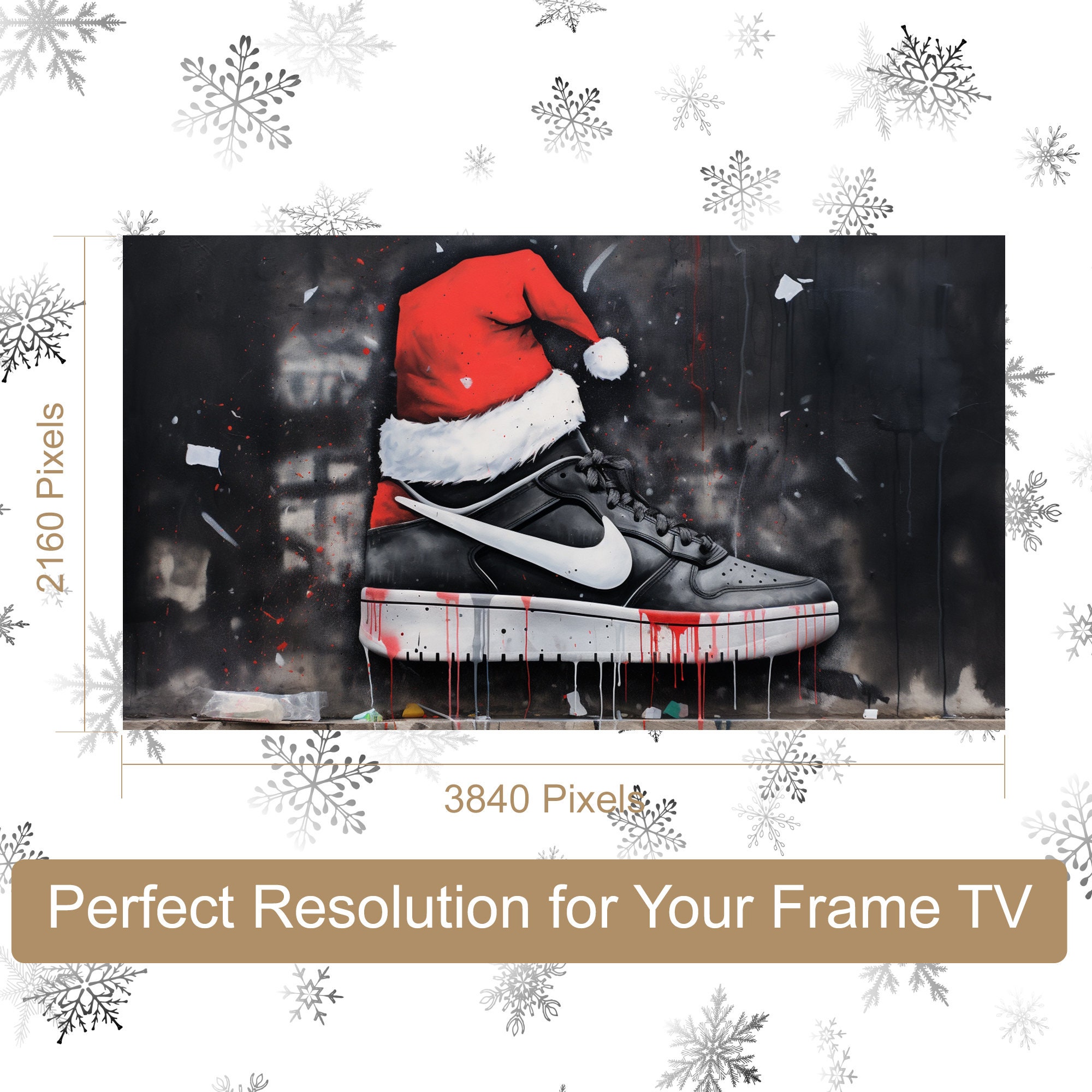 Banksy Christmas Art Collection | Samsung Frame TV ART | Banksy ...