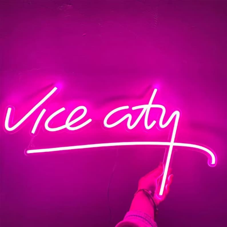 Vice City Neon Sign LED - Etsy
