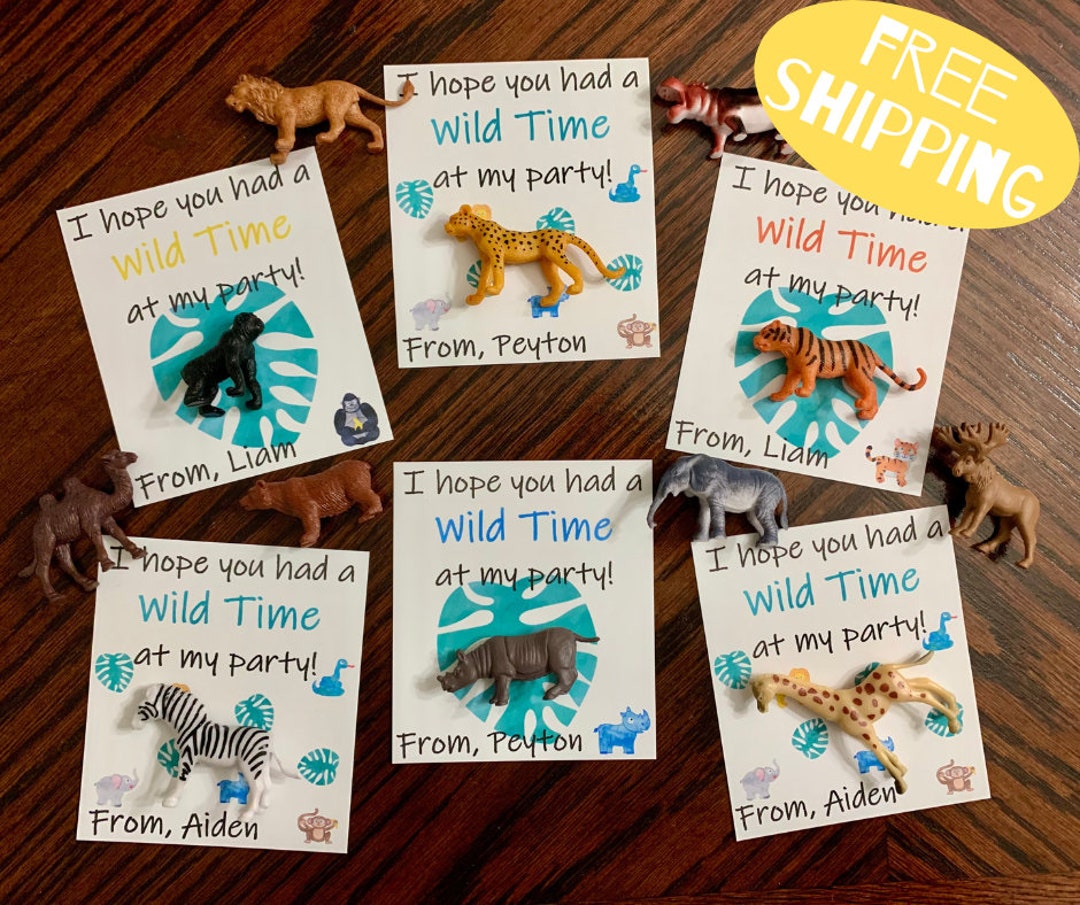 Animal Party Party Favors for Kids Birthday Party Favors School ...