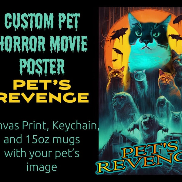 Horror Poster - Etsy