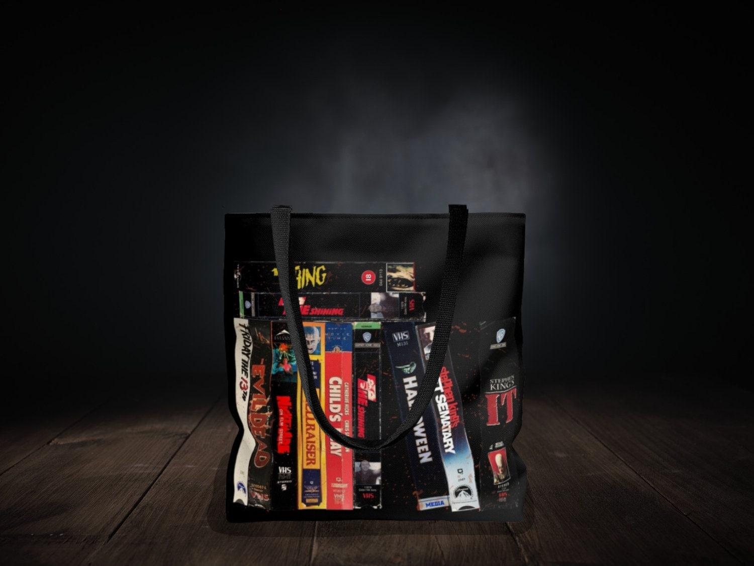 Retro Horror VHS Tote Bag Horror Movie Gift for Horror Fan Classic ...