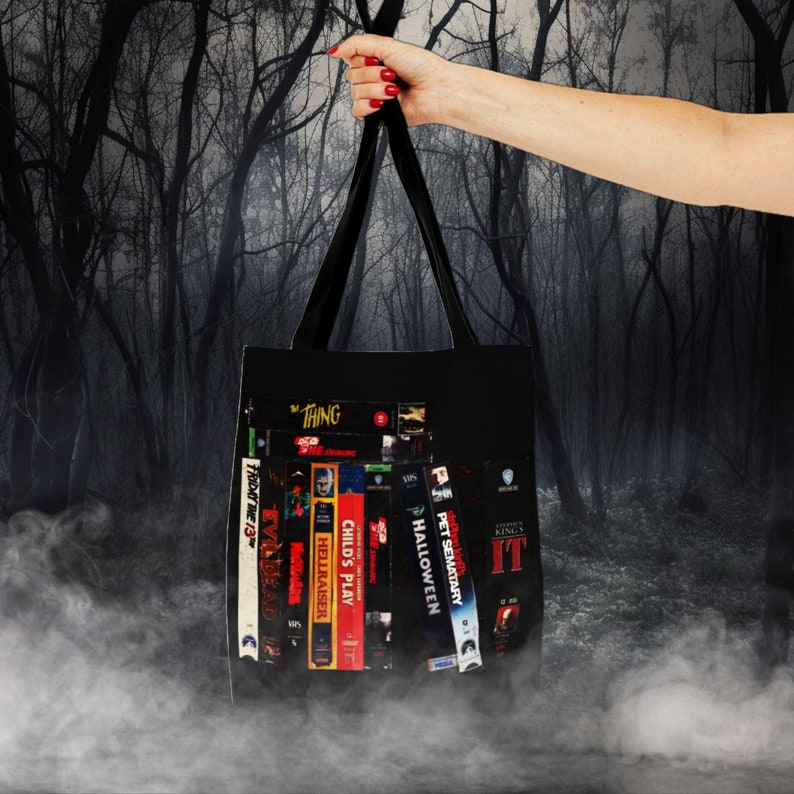 Retro Horror VHS Tote Bag Horror Movie Gift for Horror Fan Classic ...
