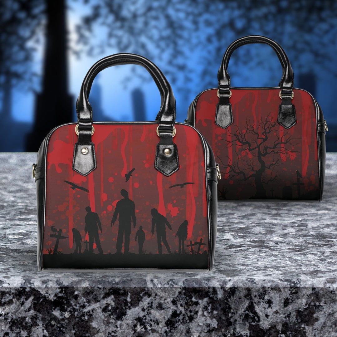 Undead Handbag Women's Horror Crossbody Bag Zombie Horror Crossbody ...