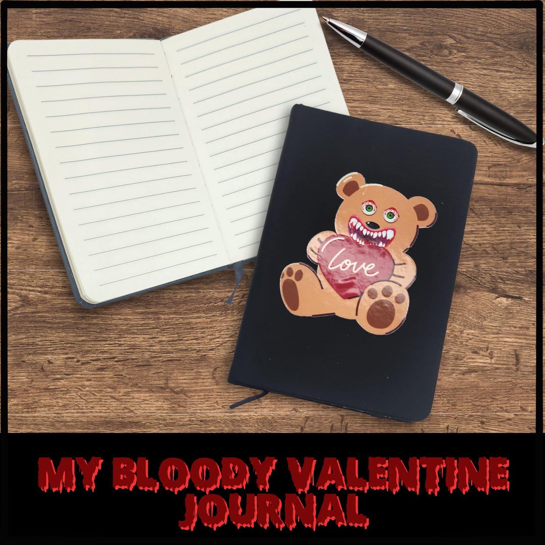 My Bloody Valentine Journal Horror Movie Log Book Horror Fan Gift ...