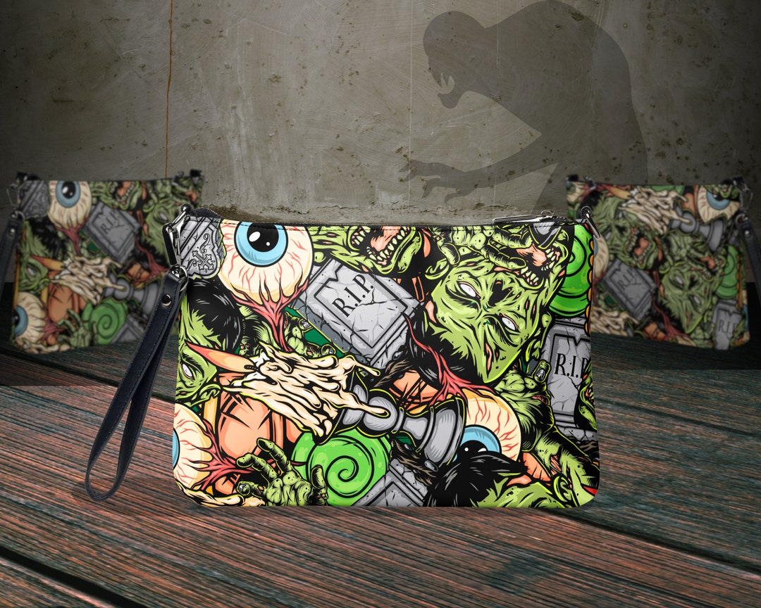 Monster Trashcore Cross Body Bag Horror Movie Purse Horror Image ...