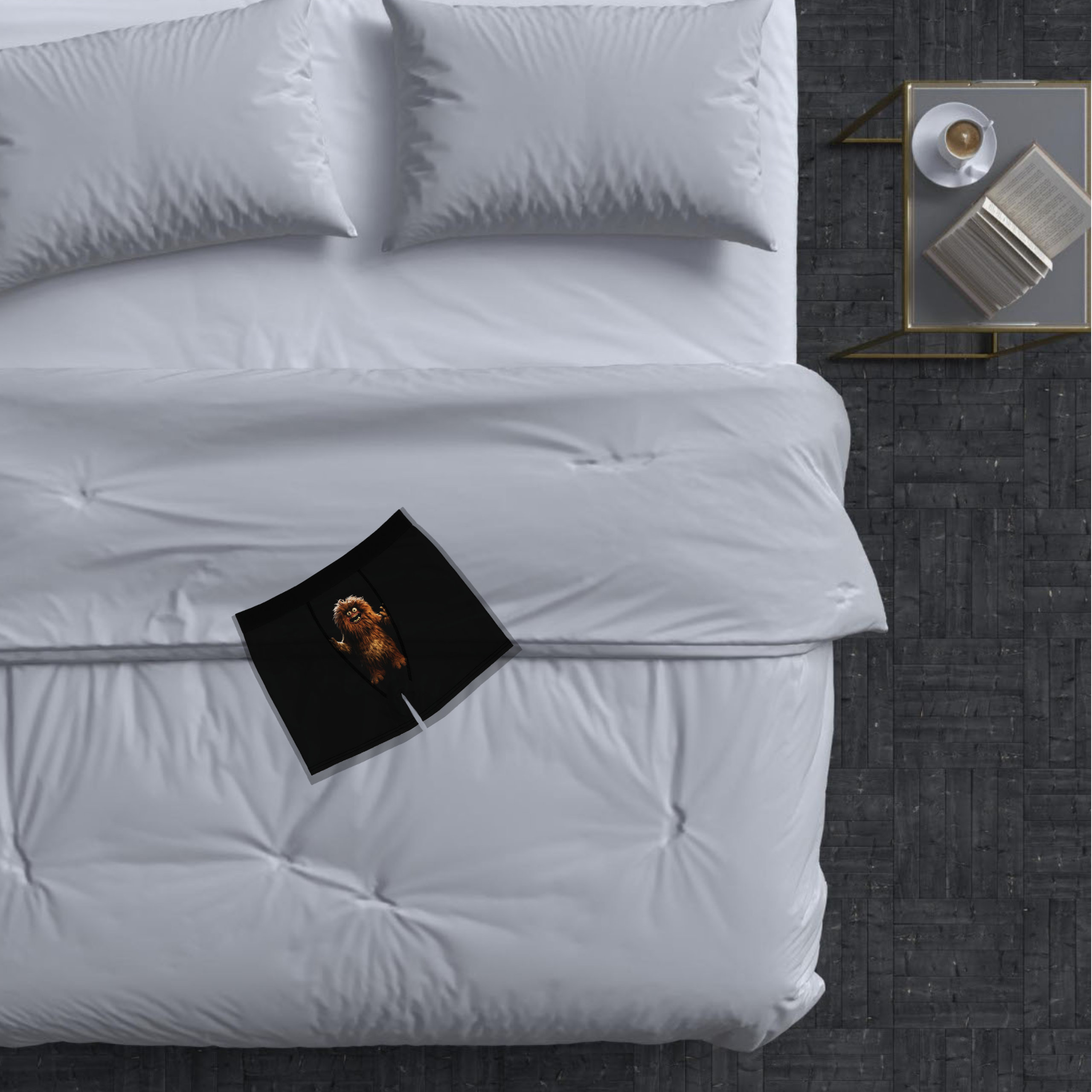 Black Crotch Monsters Boxer Briefs Funny Boxers for Men Horror - Etsy