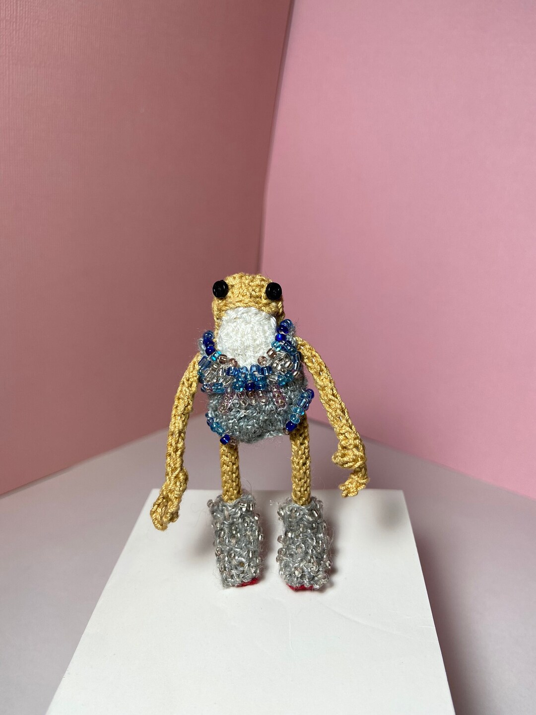 Micro Knitted Frog W Eras Tour Inspired Outfit - Etsy