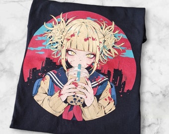 Himiko Toga Tee MHA Villain Streetwear - Etsy