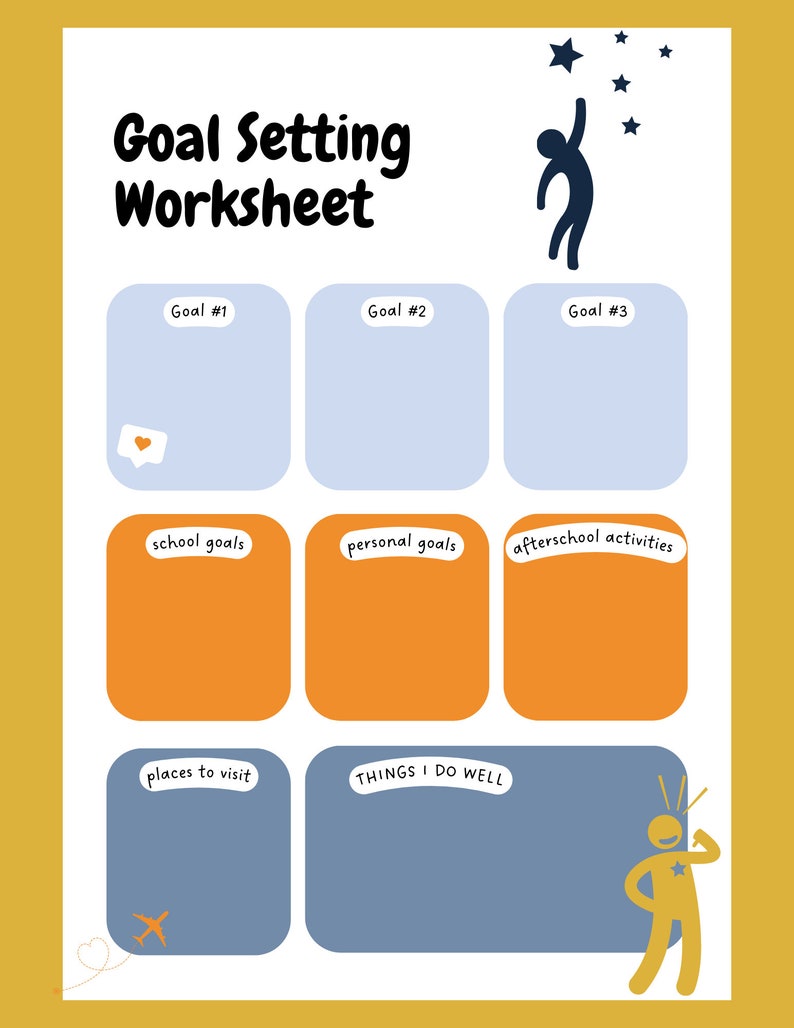 Vision Board Kit for Kids Vision Board Kit Kid Goal Board Kids DIY ...