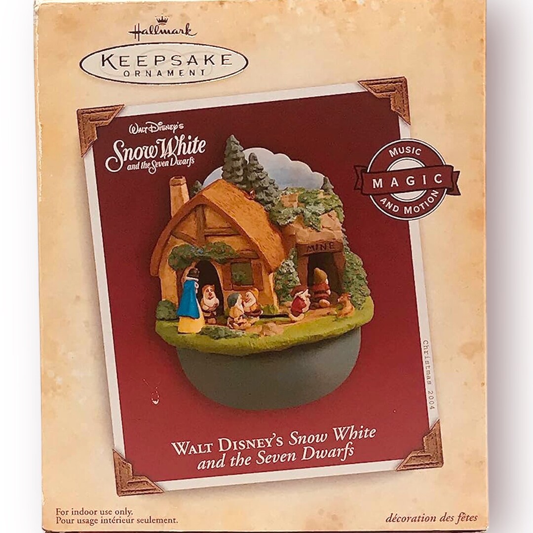 Hallmark 2004 Walt Disney's Snow White and the Seven Dwarfs Ornament ...