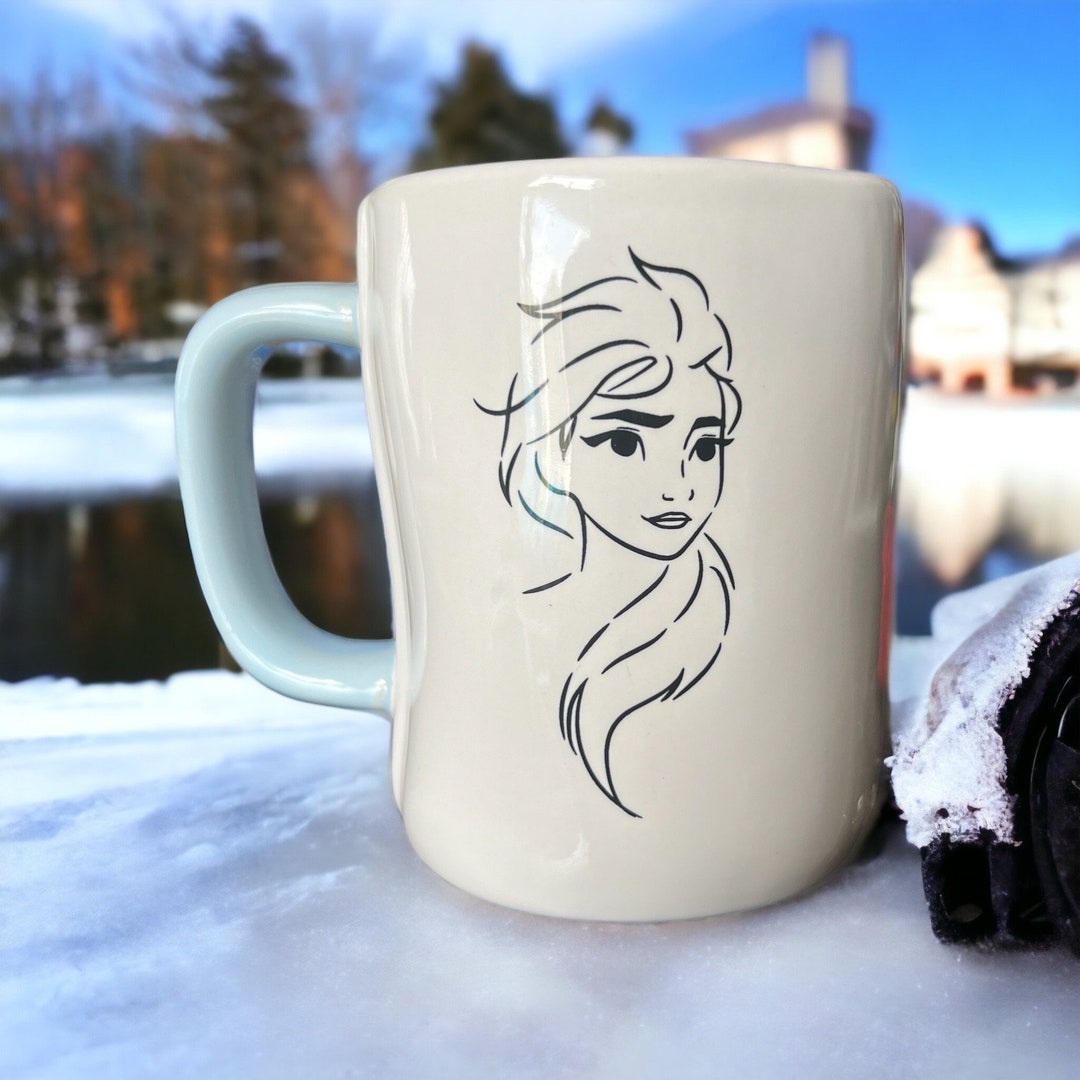 Rae Dunn Disney Frozen Elsa Collectible and Cute Coffee Mug. New. Hard ...
