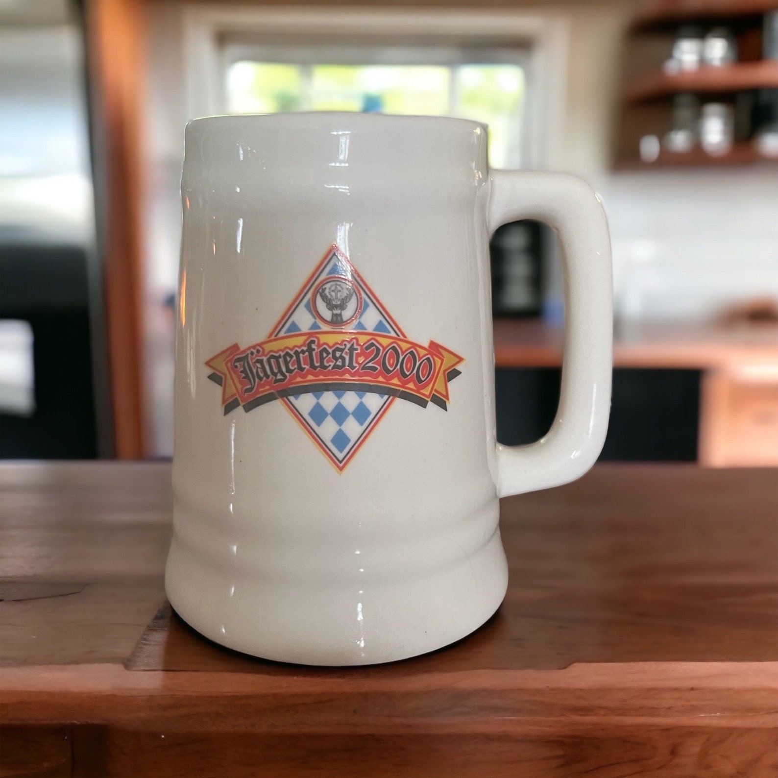 Vintage Jäegermeister Jagerfest 2000 Beer Mug Stein Stag Buck Hunter ...