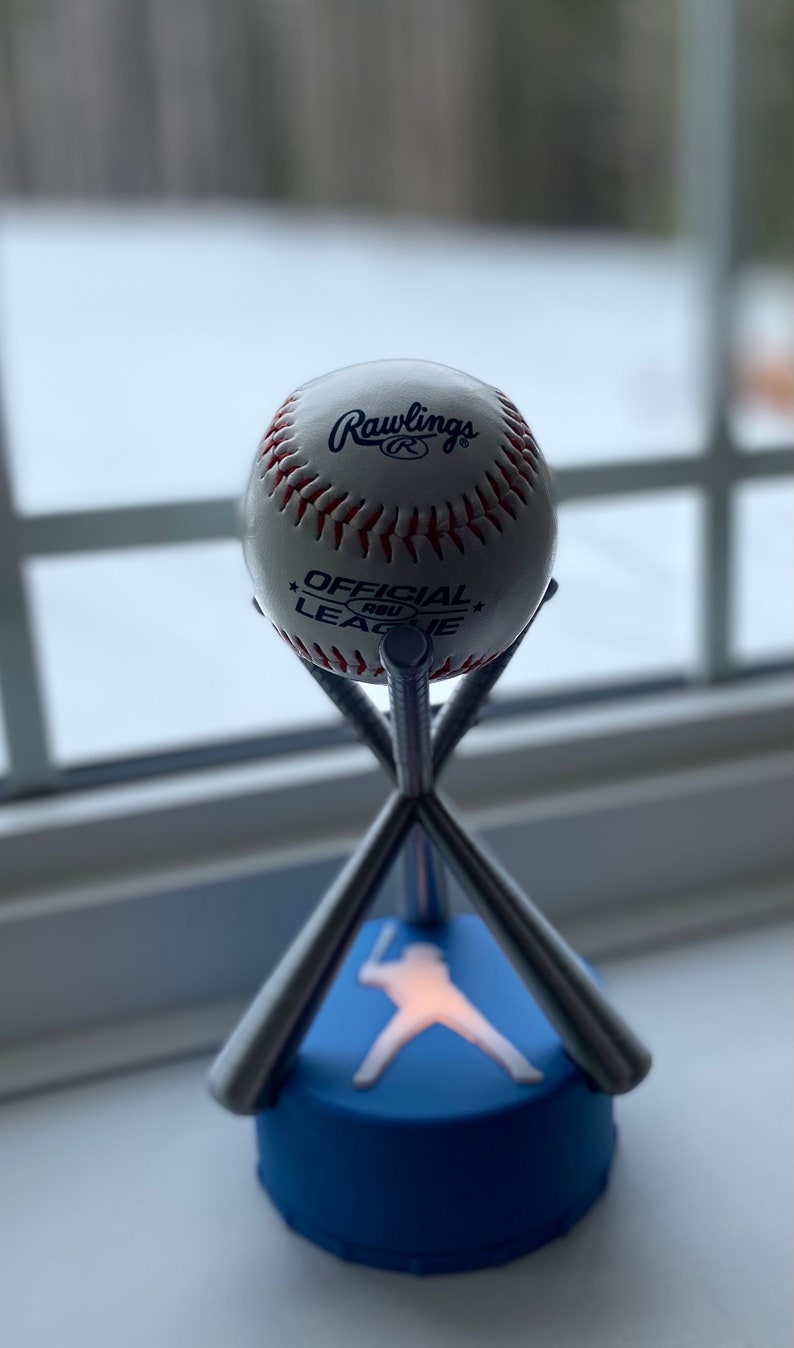 Baseball Display Stand - Baseball Trophy - Digital Download - STL - Etsy