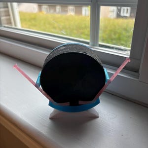 3D Printed Hockey Puck Stand STL File: Sports Trophy Display (digital ...