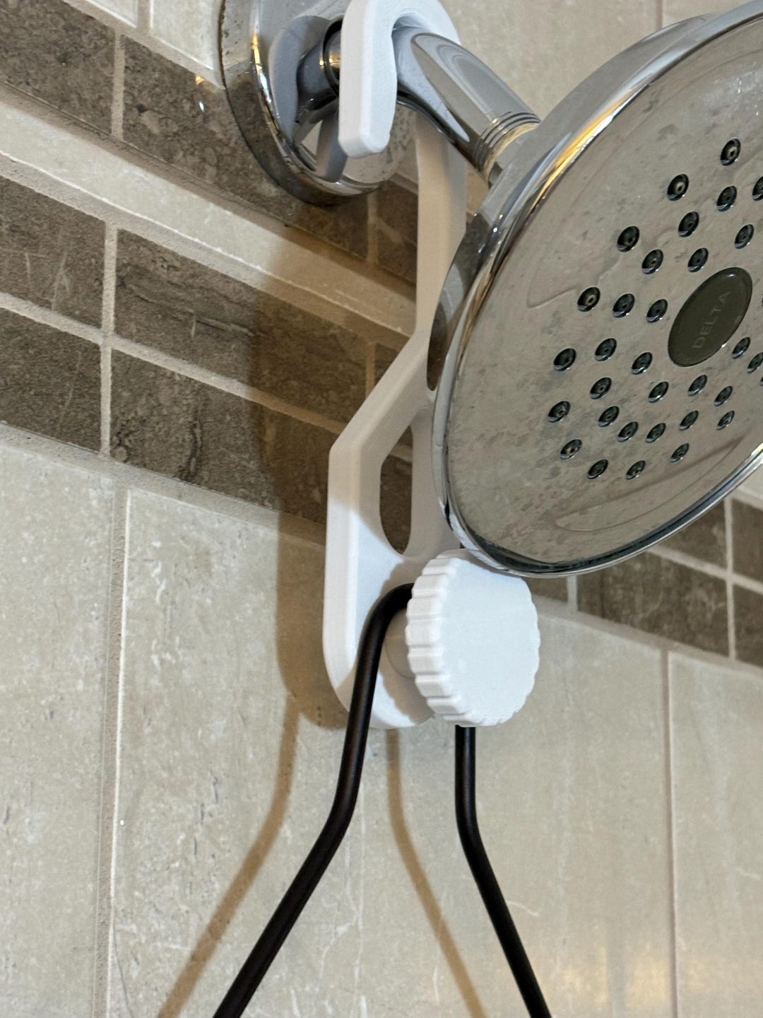 Shower Caddy Extension Hanger: 1-inch Open Hook, Adjustable Knob - Etsy