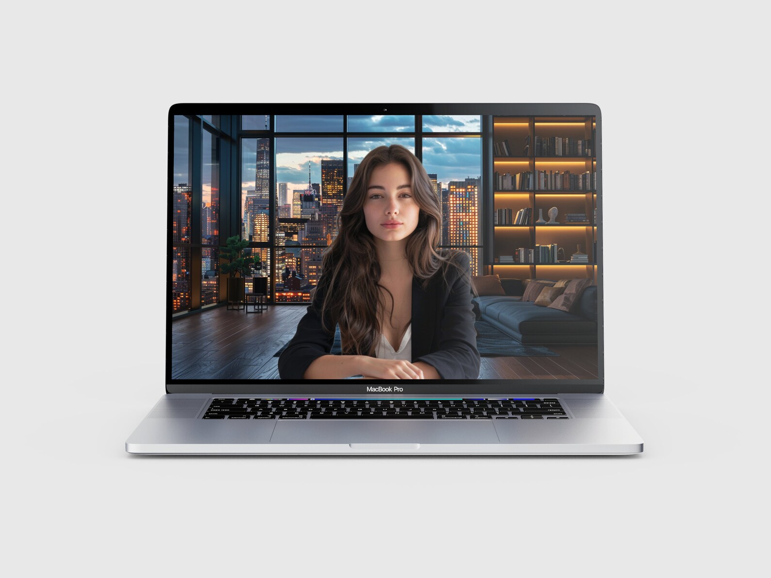 Professional Zoom Virtual Backgrounds Backdrop Penthouse Home Office ...