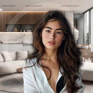 Professional Zoom Virtual Backgrounds Backdrop Living Room Bookcase Home Office Google Meet ...