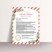 EDITABLE Nice List Certificate | Printable | Santa's Official Document ...