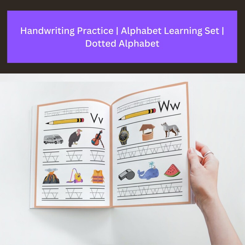 ABC Trace and Write | 26 Alphabet Worksheets | Handwriting Practice ...
