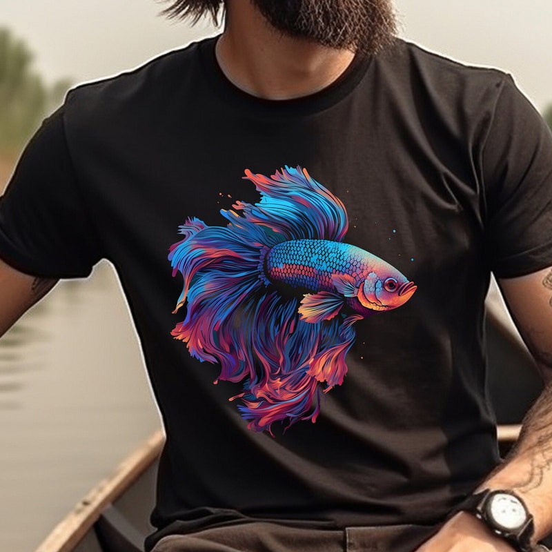 Fish Tshirt - Etsy
