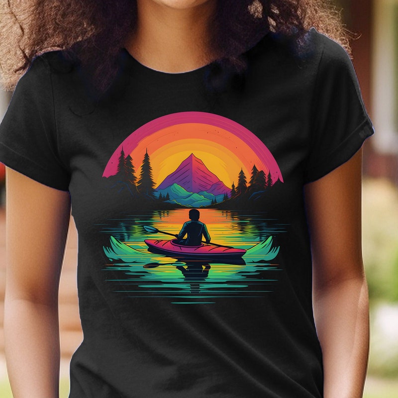 Kayaking Tshirt - Etsy