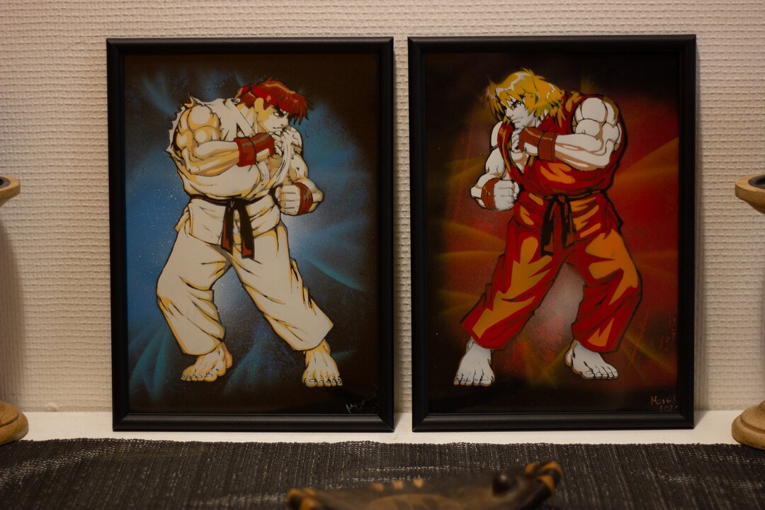 Rivals! Ryu Vs Ken - Etsy