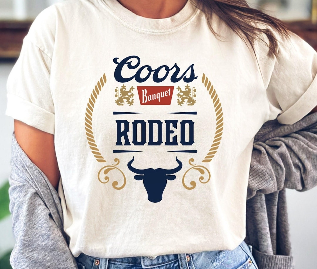 Coors Banquet Rodeo Logo Coors Beer Country Western T-shirt - Etsy